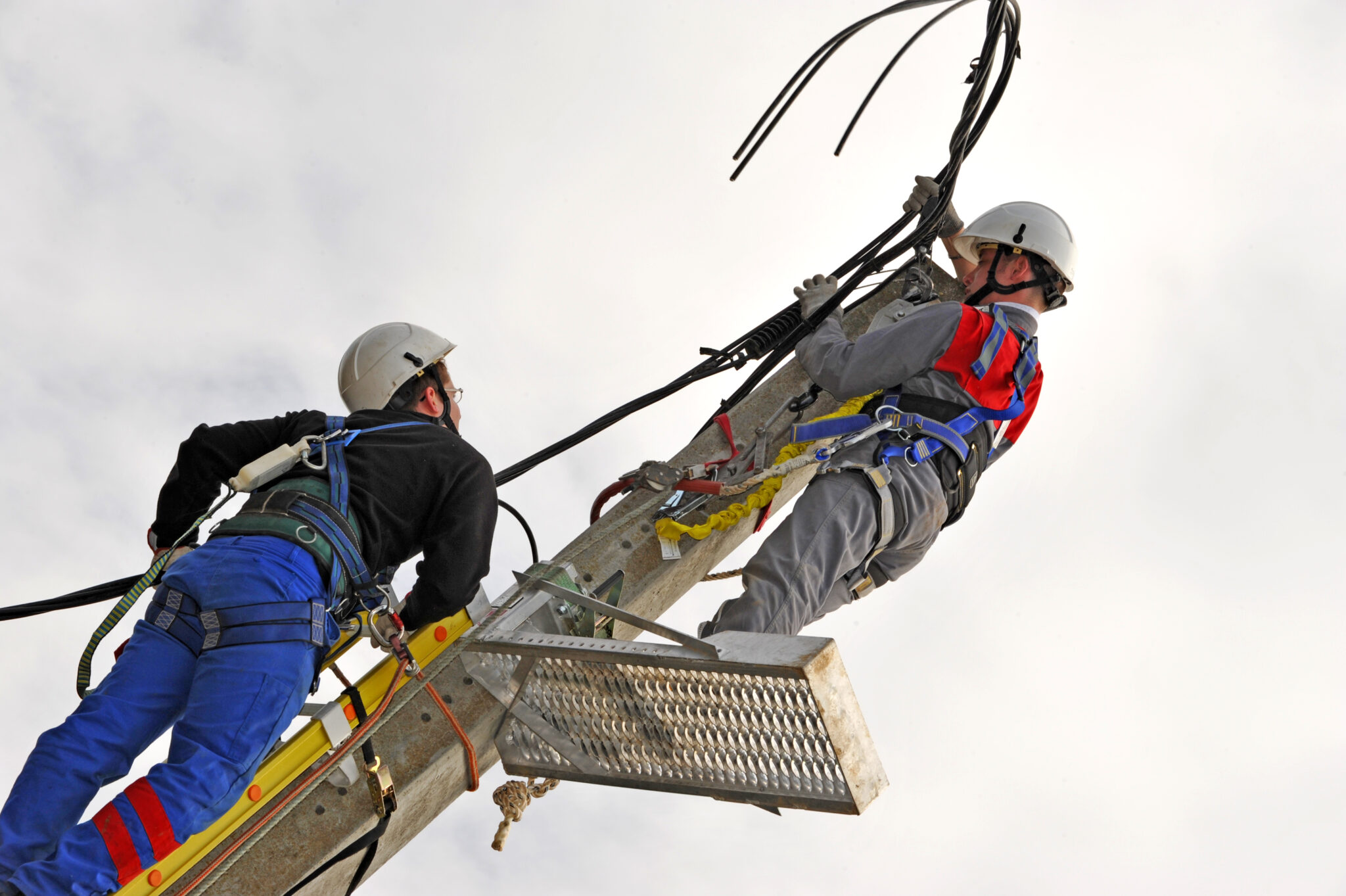 Monteur de réseaux électriques : fiche métier BT - La construction